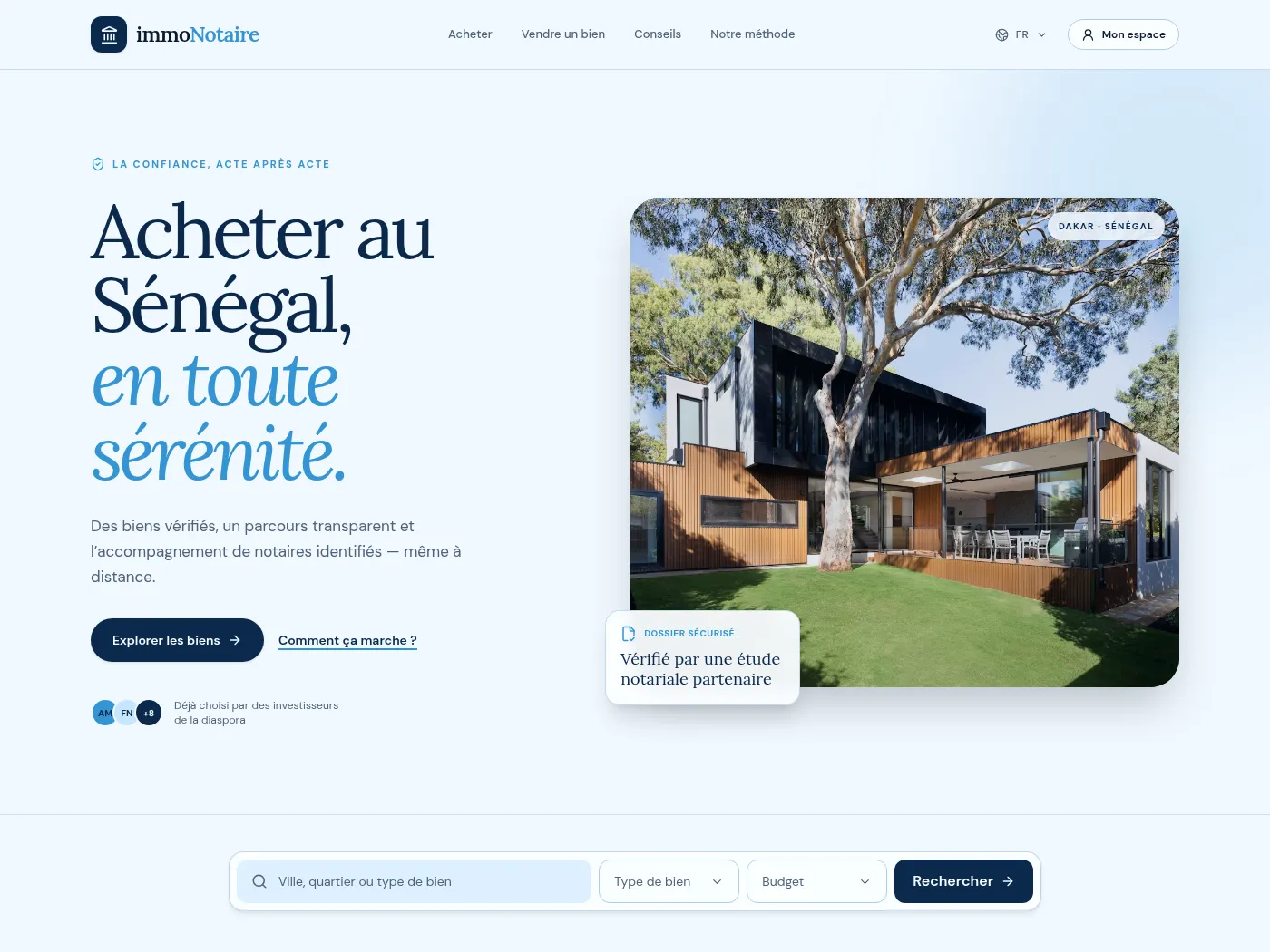 immoNotaire Secure Real Estate