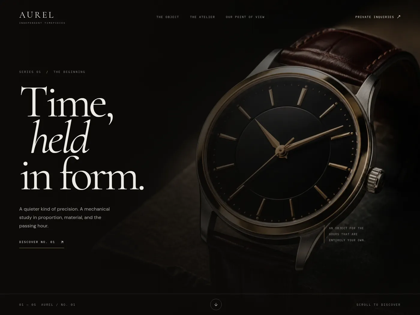 Luxe Watch Landing