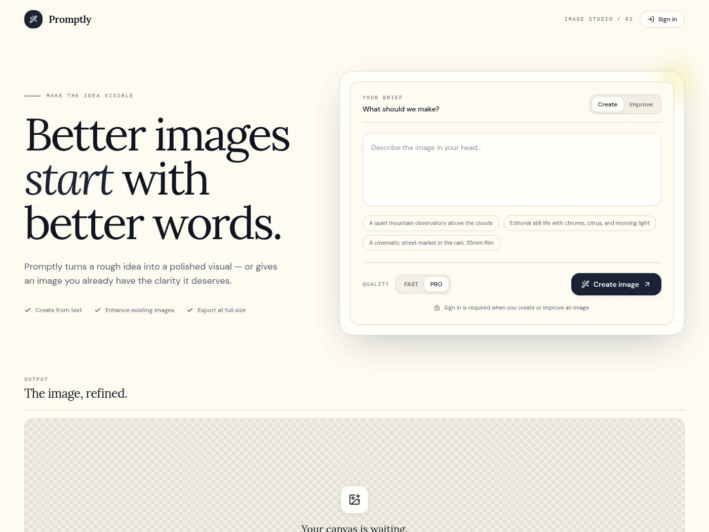 Prompt Image Enhancer