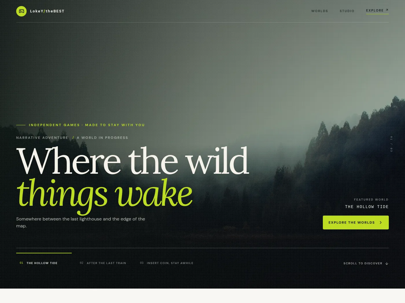 LokeY Showcase Site