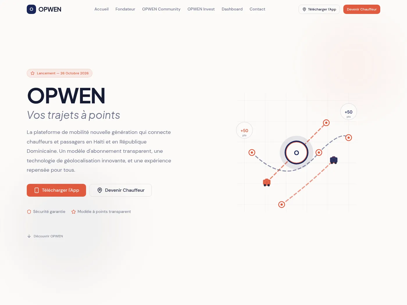 OPWEN Mobility Website