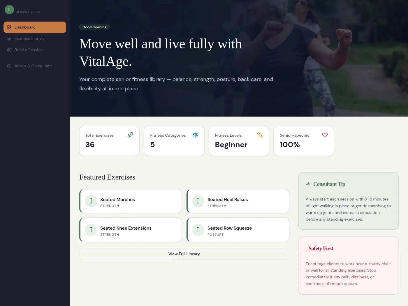 Ace Total Body Fitness-VitalAge Beginner