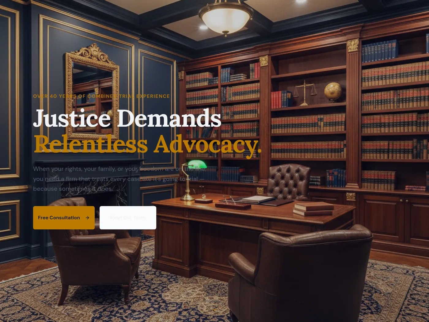 NavyGold Law Site