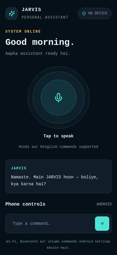 JARVIS Voice Assistant