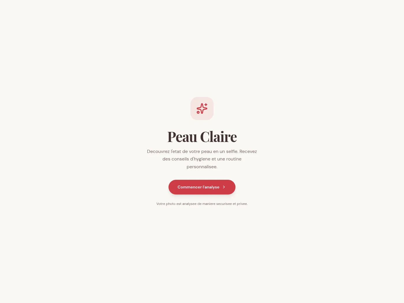 Skin Advisor App