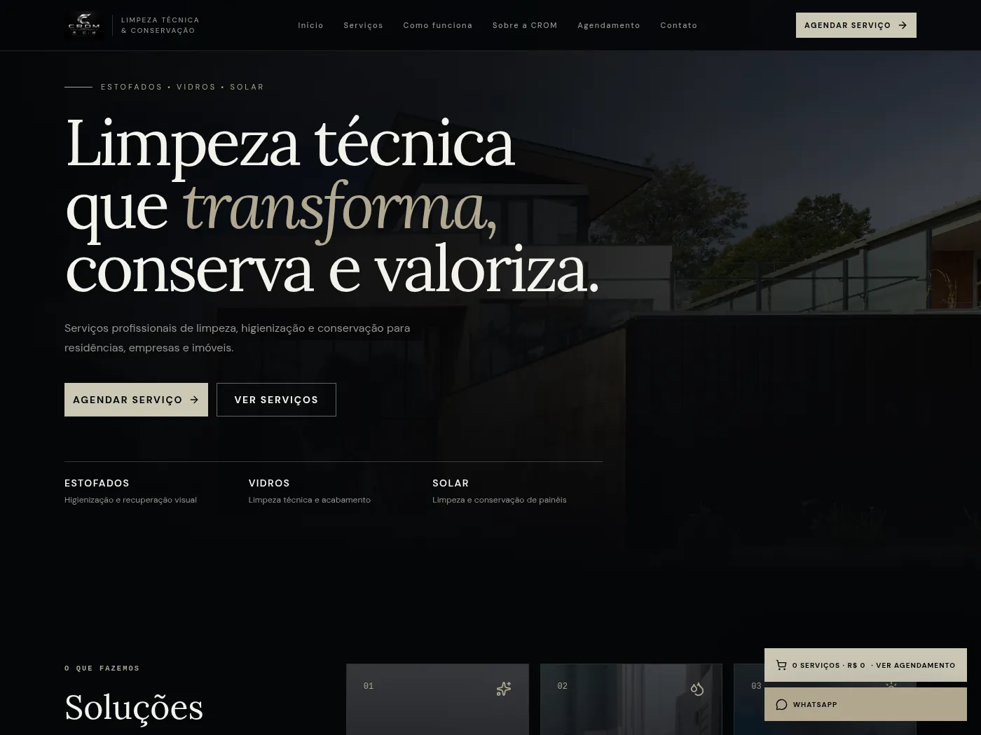 CROM Booking Pro Site