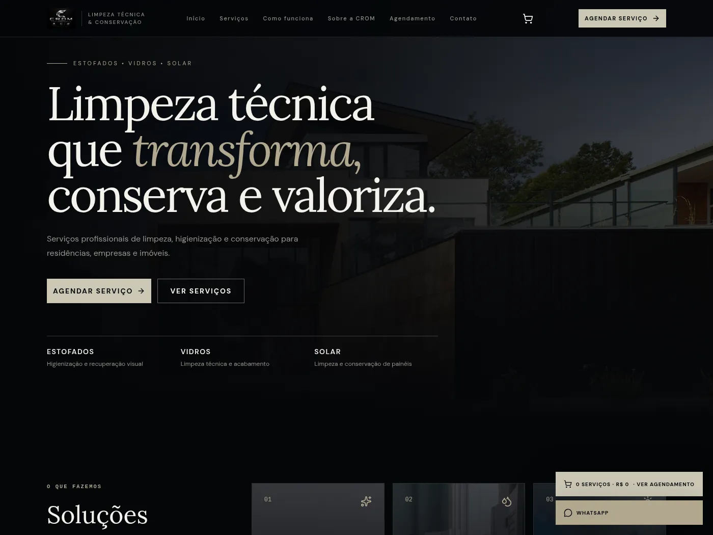 CROM Booking Pro Site