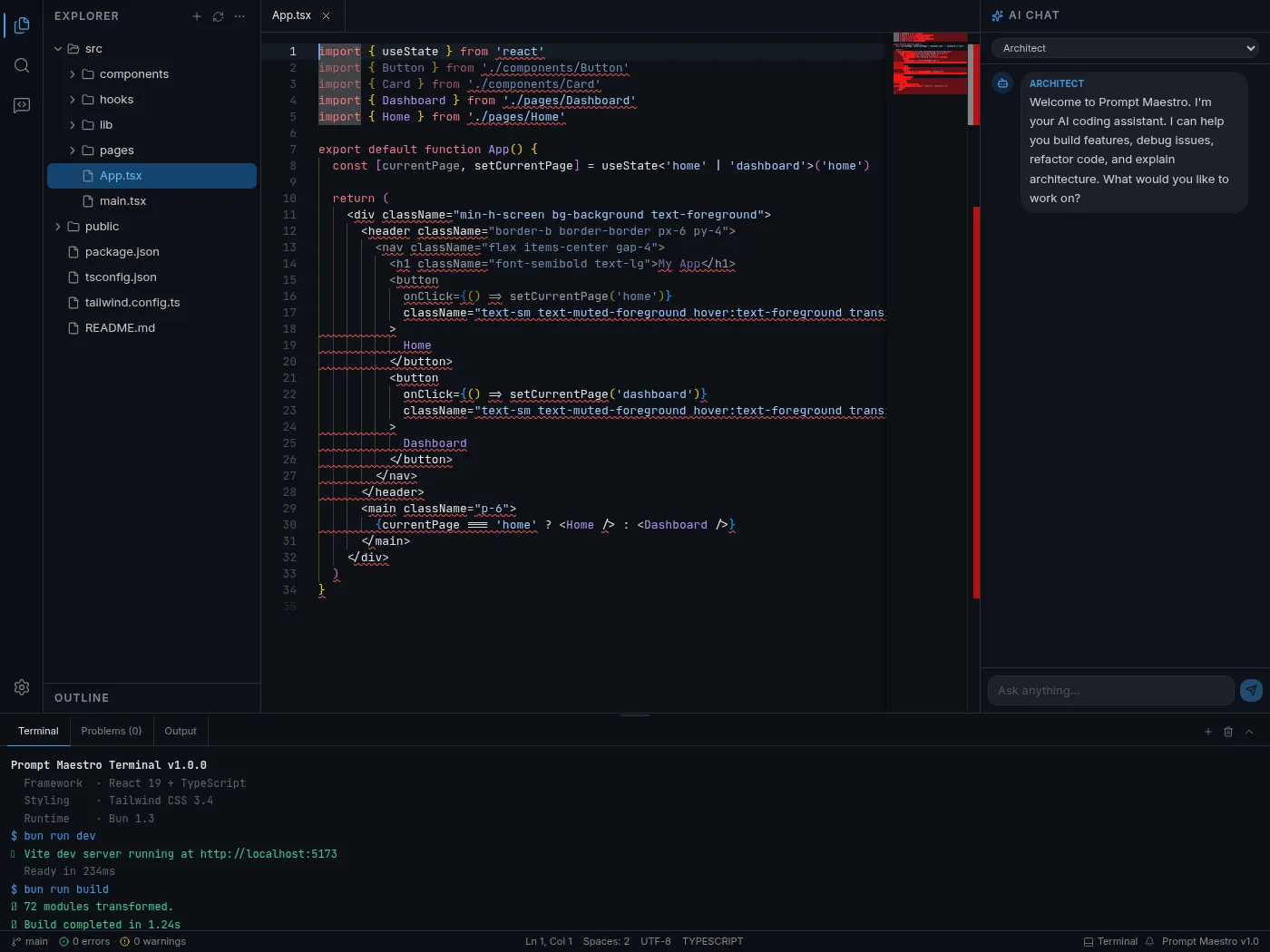 Prompt Maestro Platform
