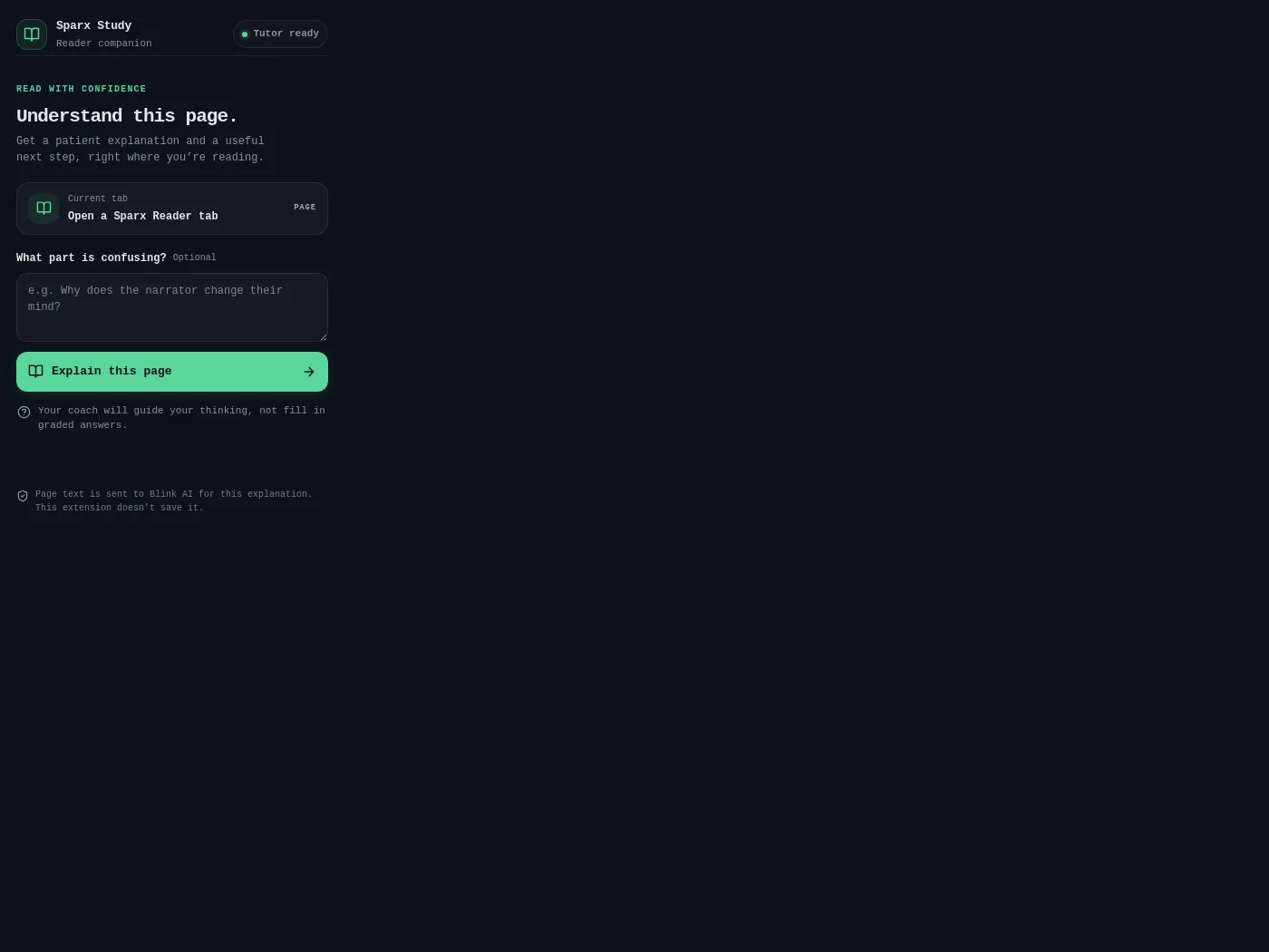Sparx AI Study Assistant