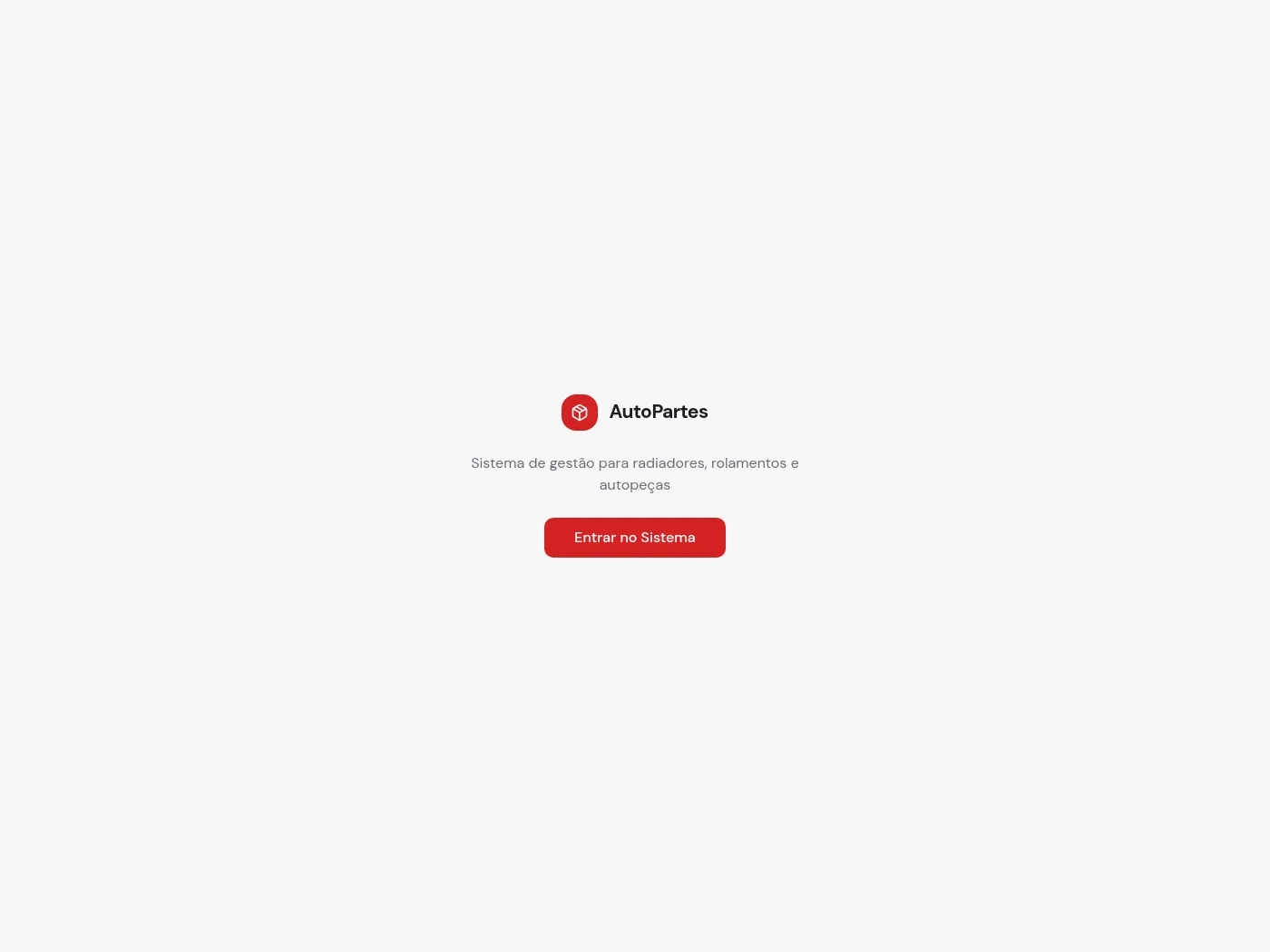AutoPartes ERP Simples