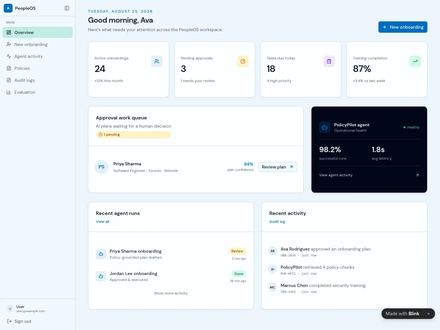 AI Employee Onboarding Agent