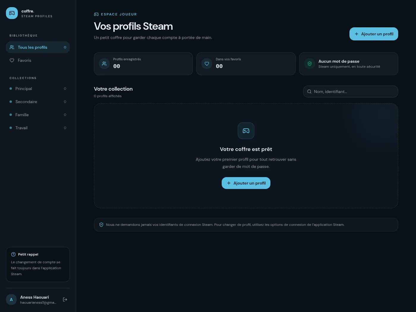 Steam Account Manager