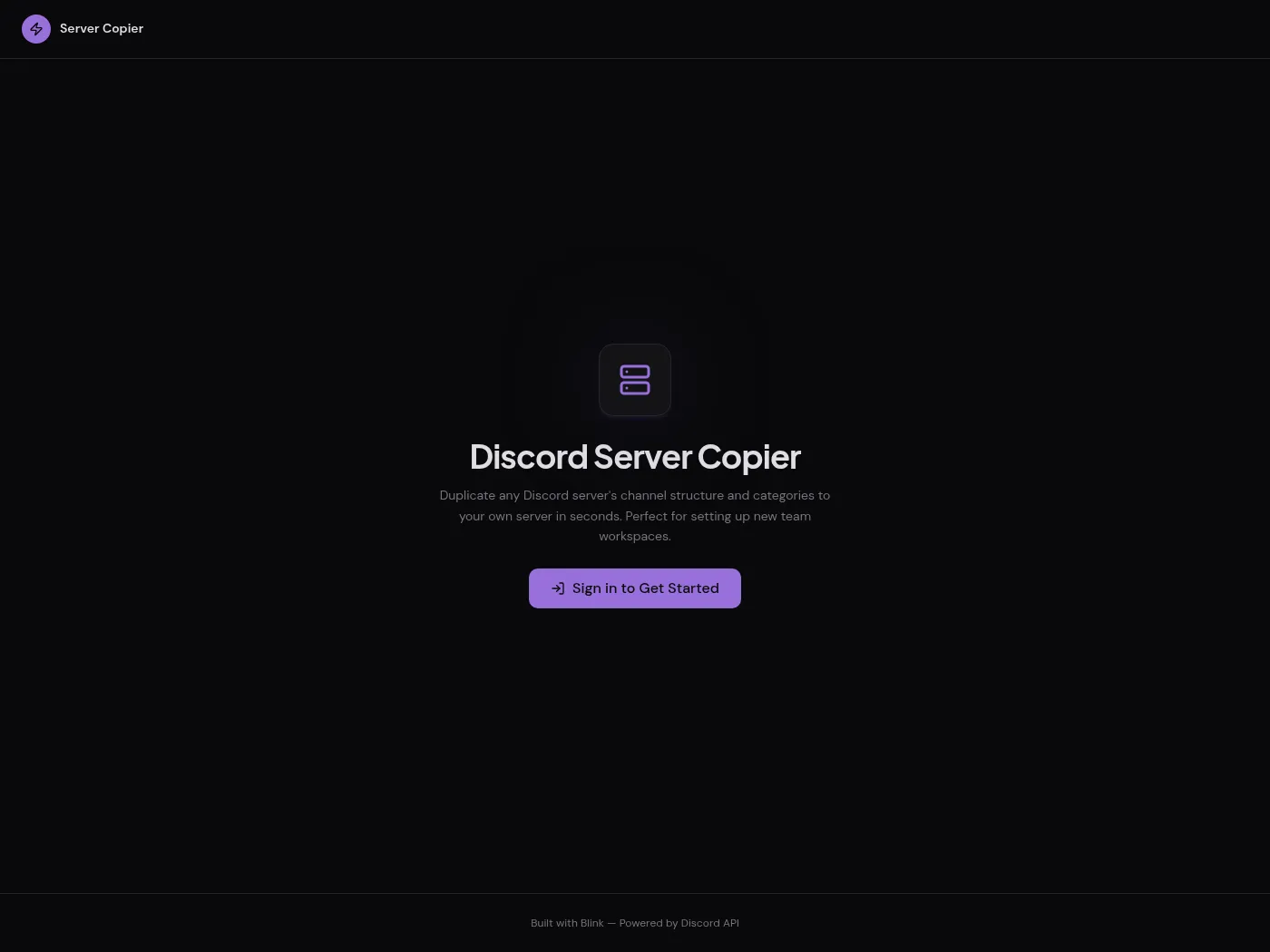 Discord Server Copier