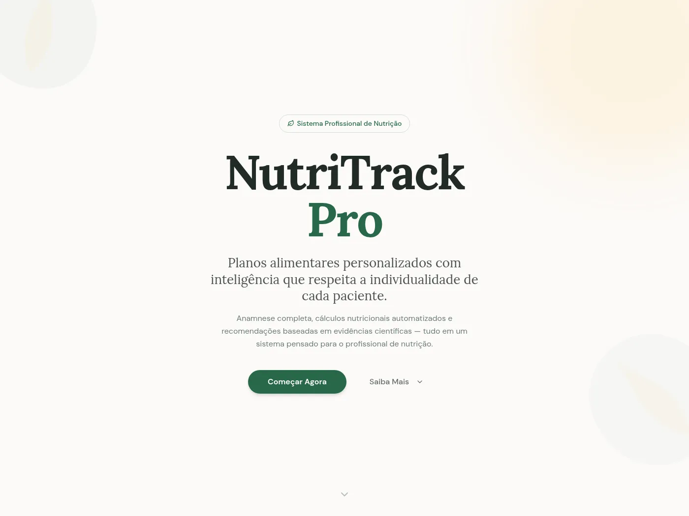 NutriTrack Pro