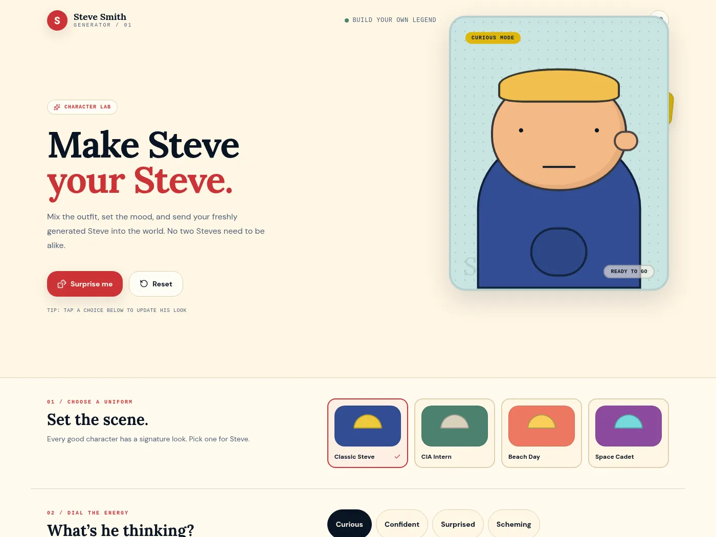 Steve Smith Generator