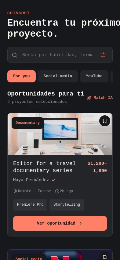 Video Client Finder