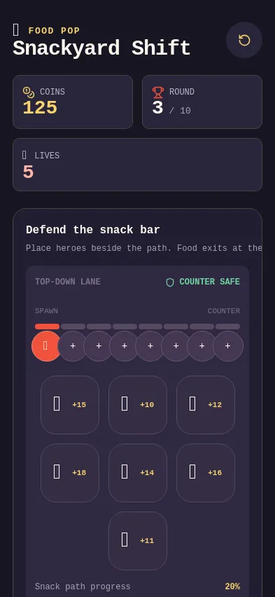 FoodTapSIm