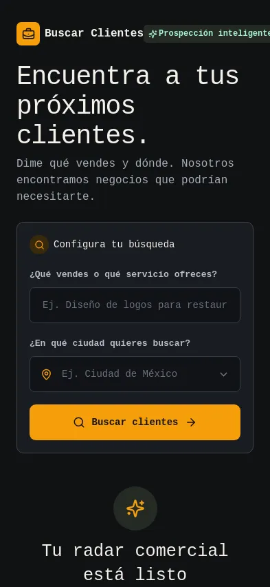 ClienteFinder Mobile
