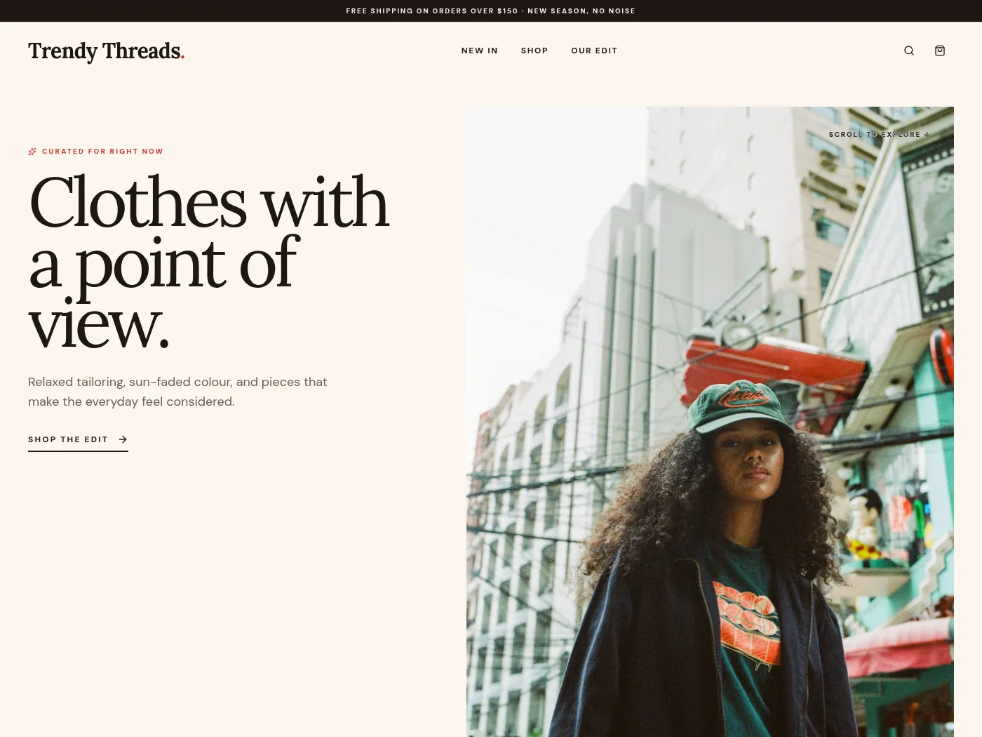 Trendy Threads Hub