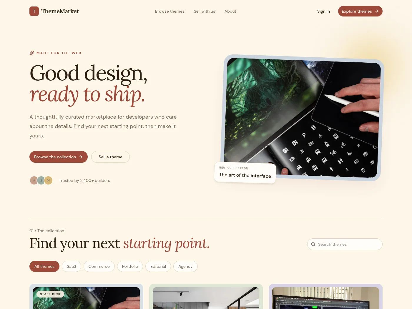 ThemeMarket Platform