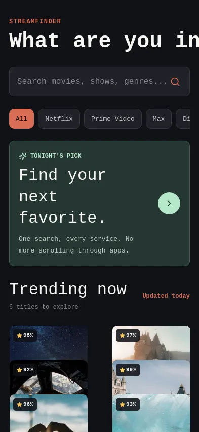 StreamFinder App