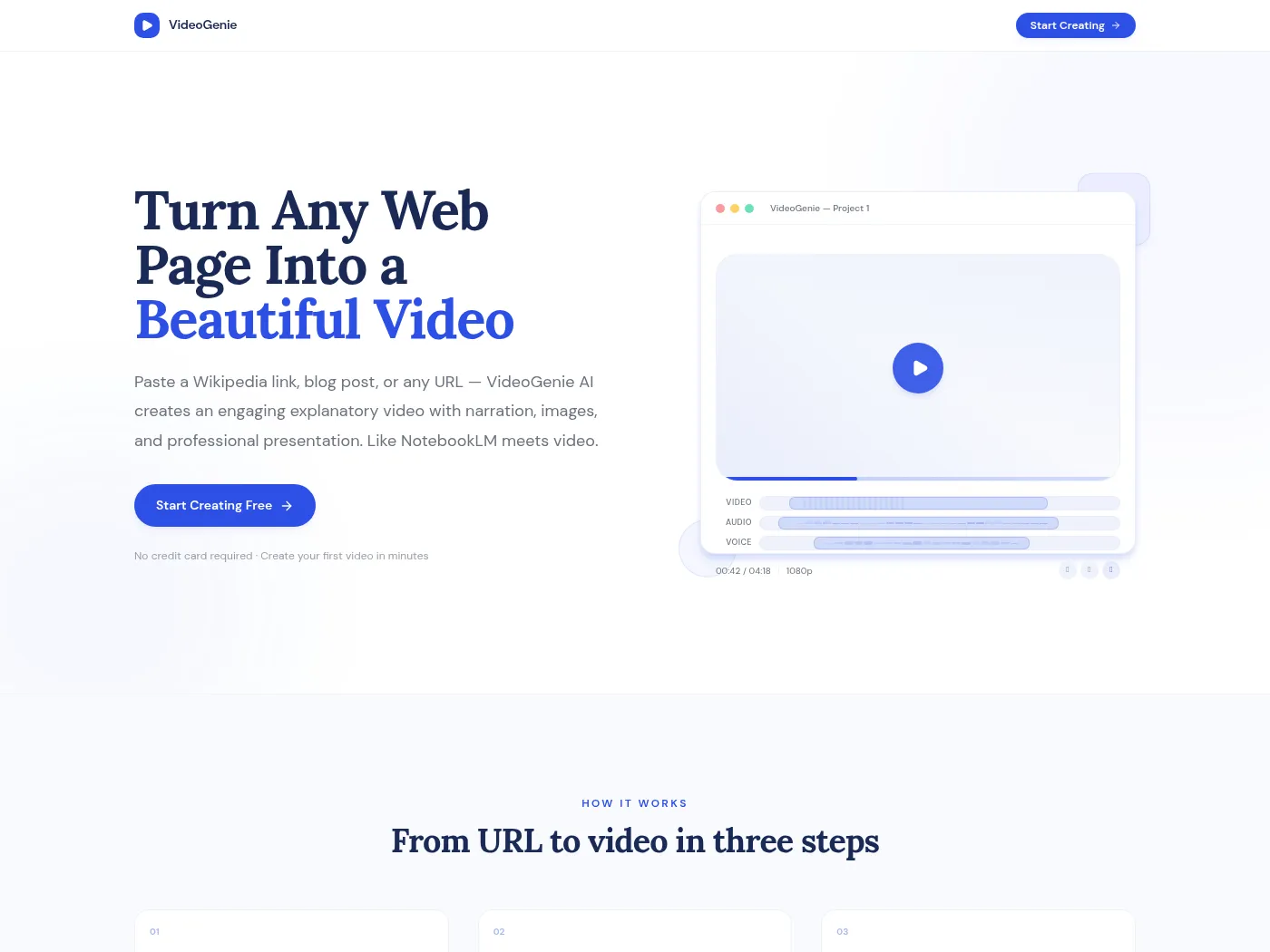 VideoGenie AI Platform