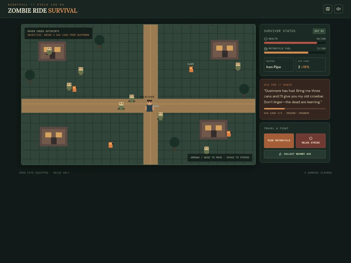 Zombie Ride Survival