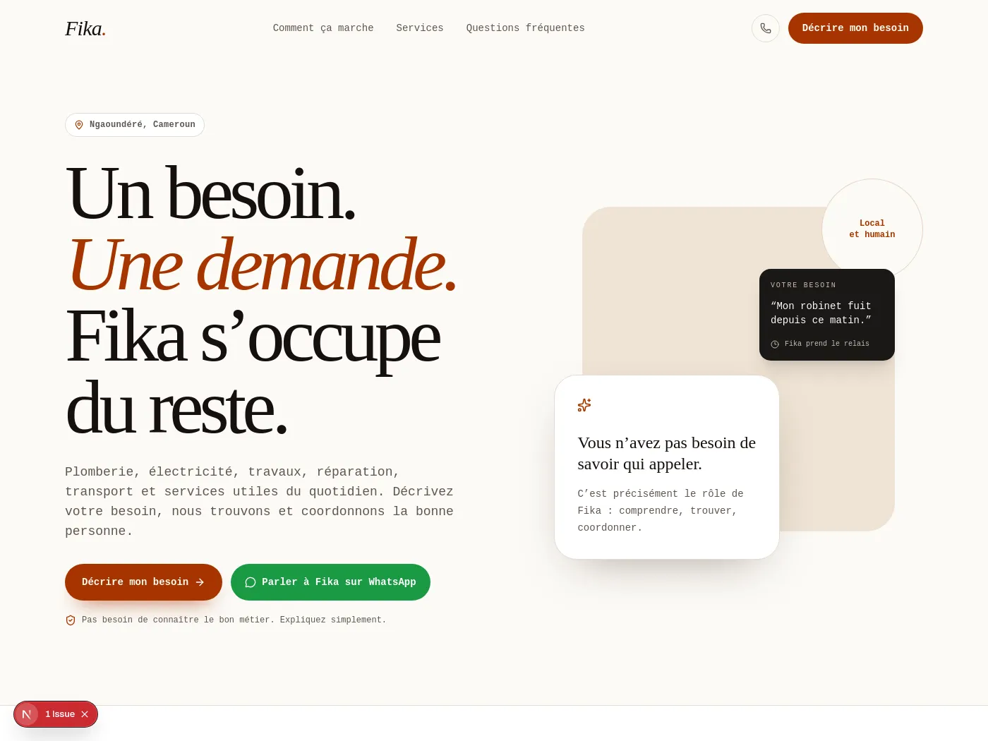 Fika Services Platform