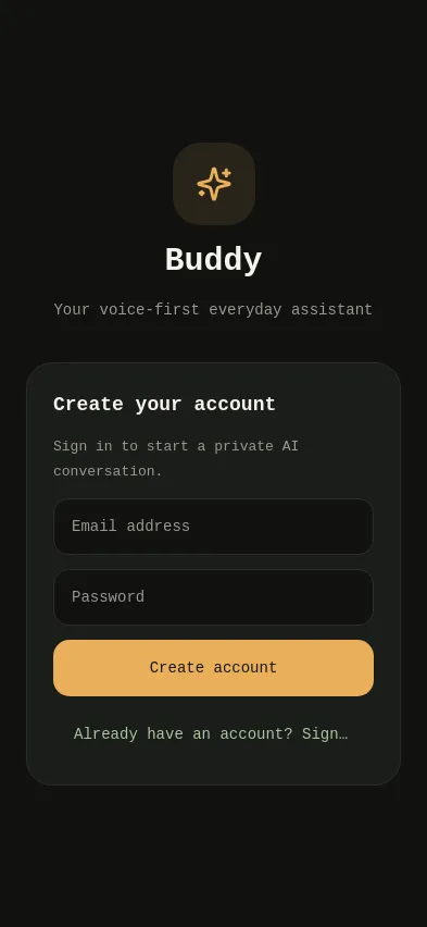 Buddy Voice AI Assistant