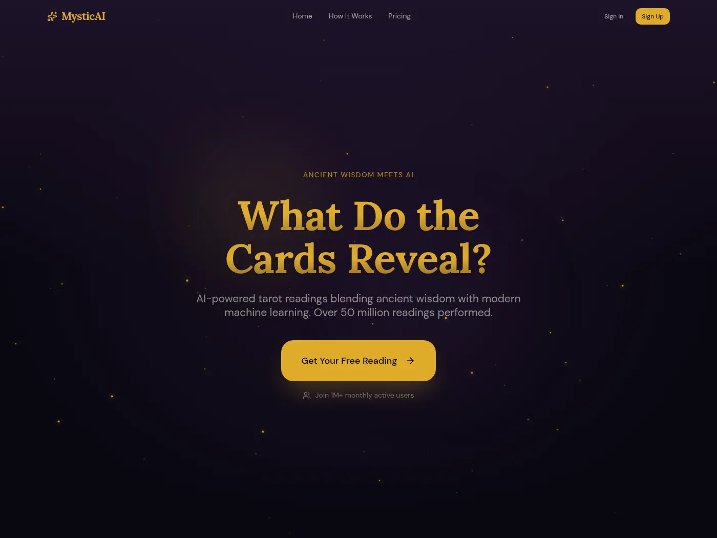 MysticAI Fortune App