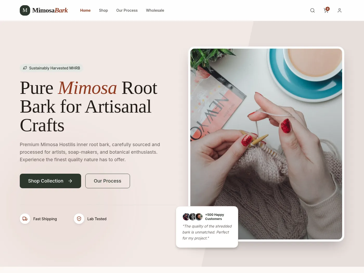 Mimosa Root Bark Shop