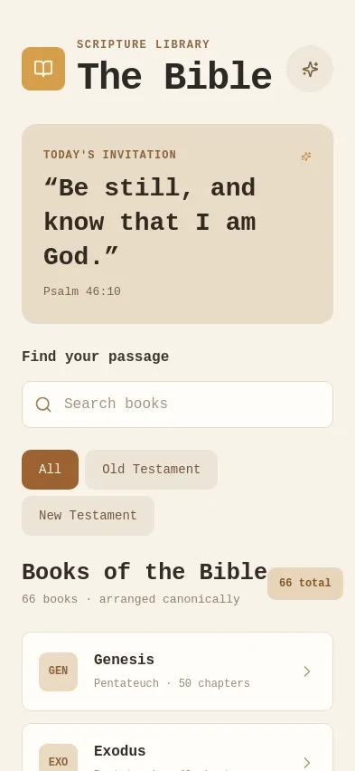 BibleVerse Mobile