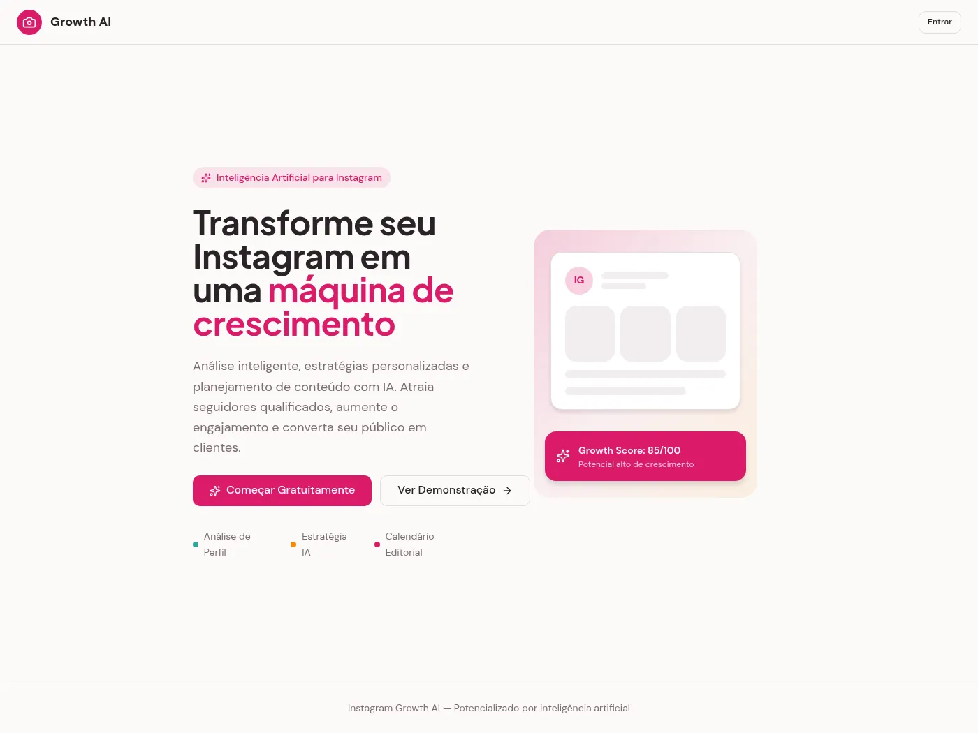 Instagram Growth AI