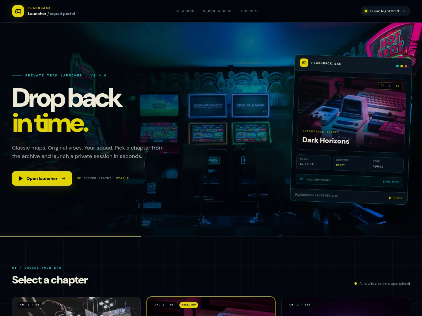 Fortnite Flashback Launcher