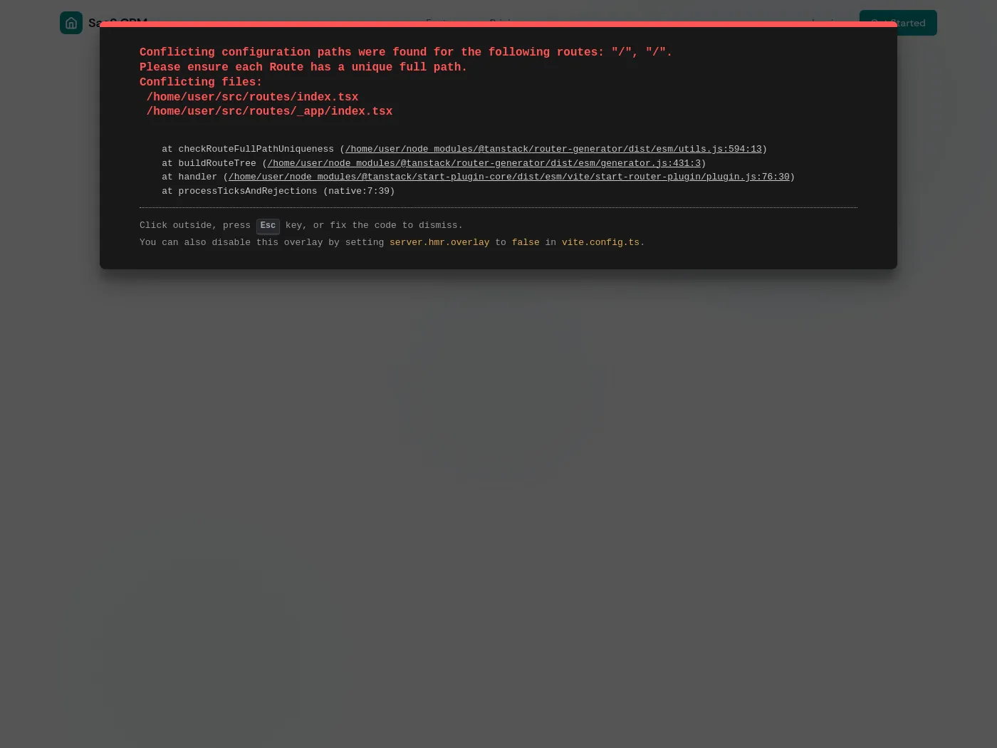 SaaS CRM Suite