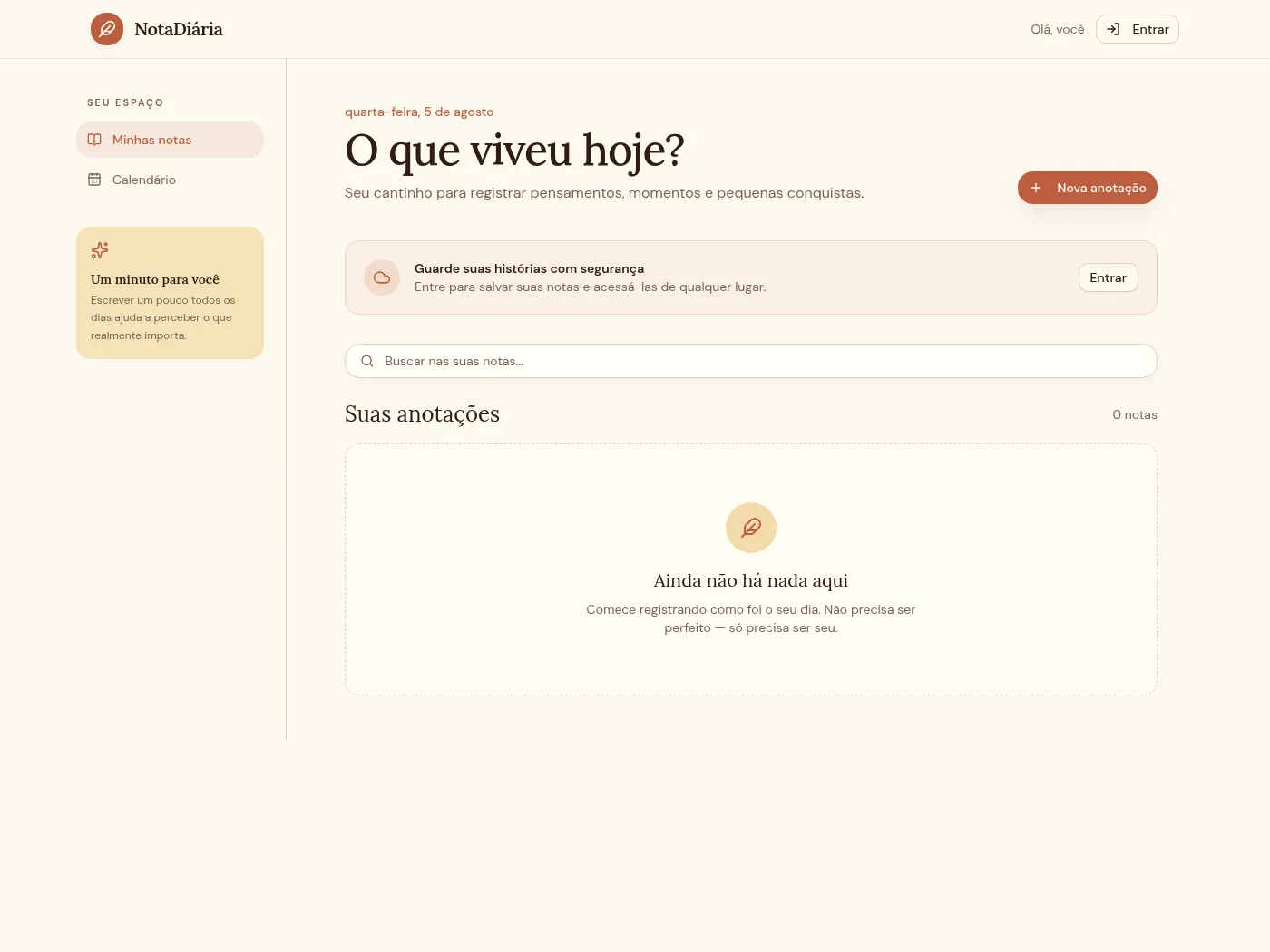 NotaDiária App