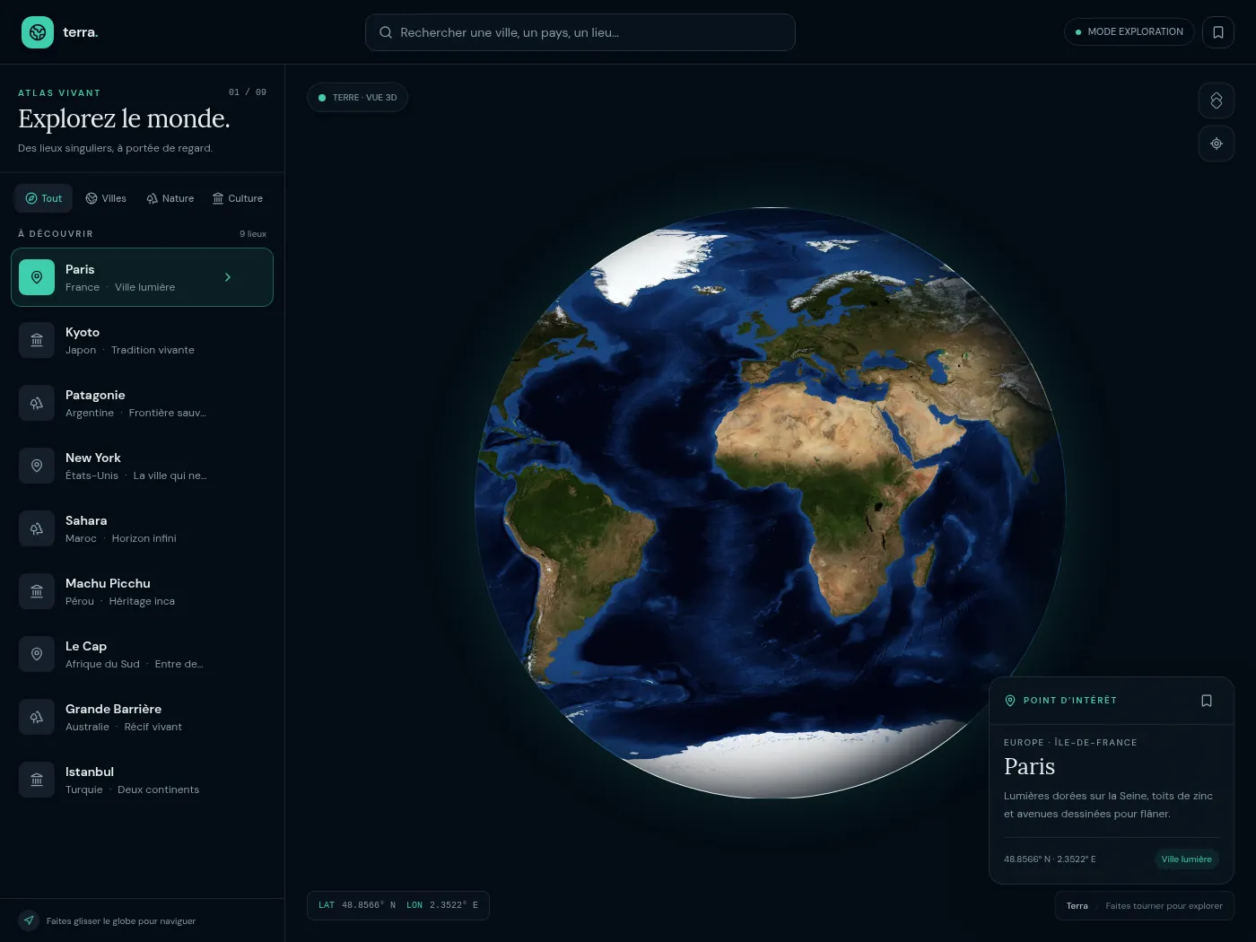 GeoGlobe Explorer