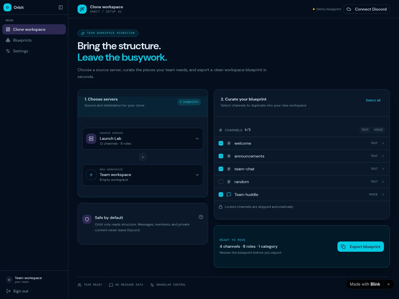 Discord Server Clone Pro