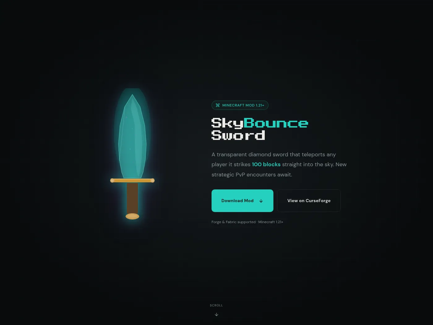 SkyBounce Sword Mod
