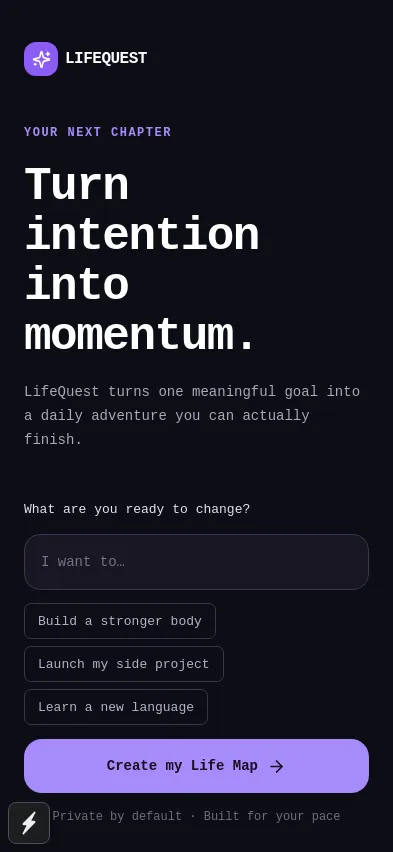 LifeQuest AI Mobile