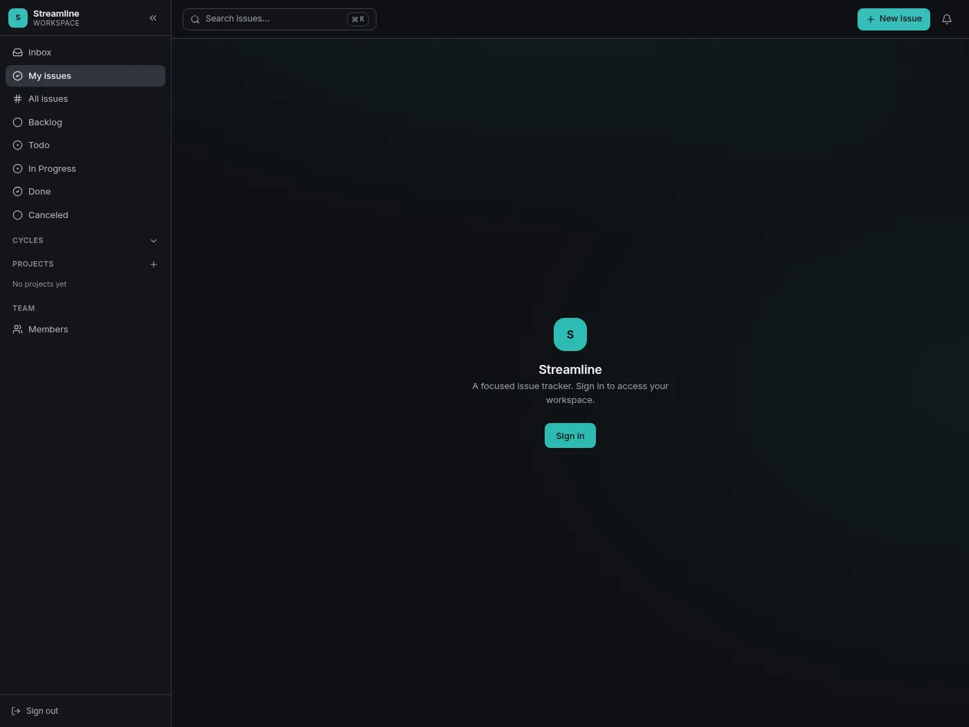 Streamline PM App