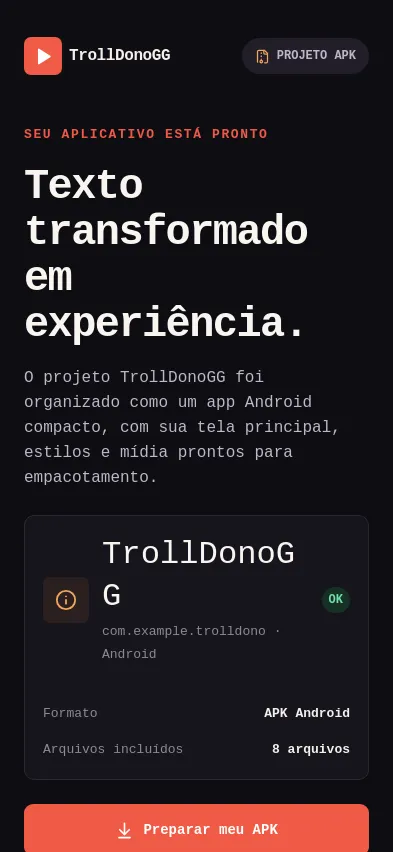 Texto APK Maker