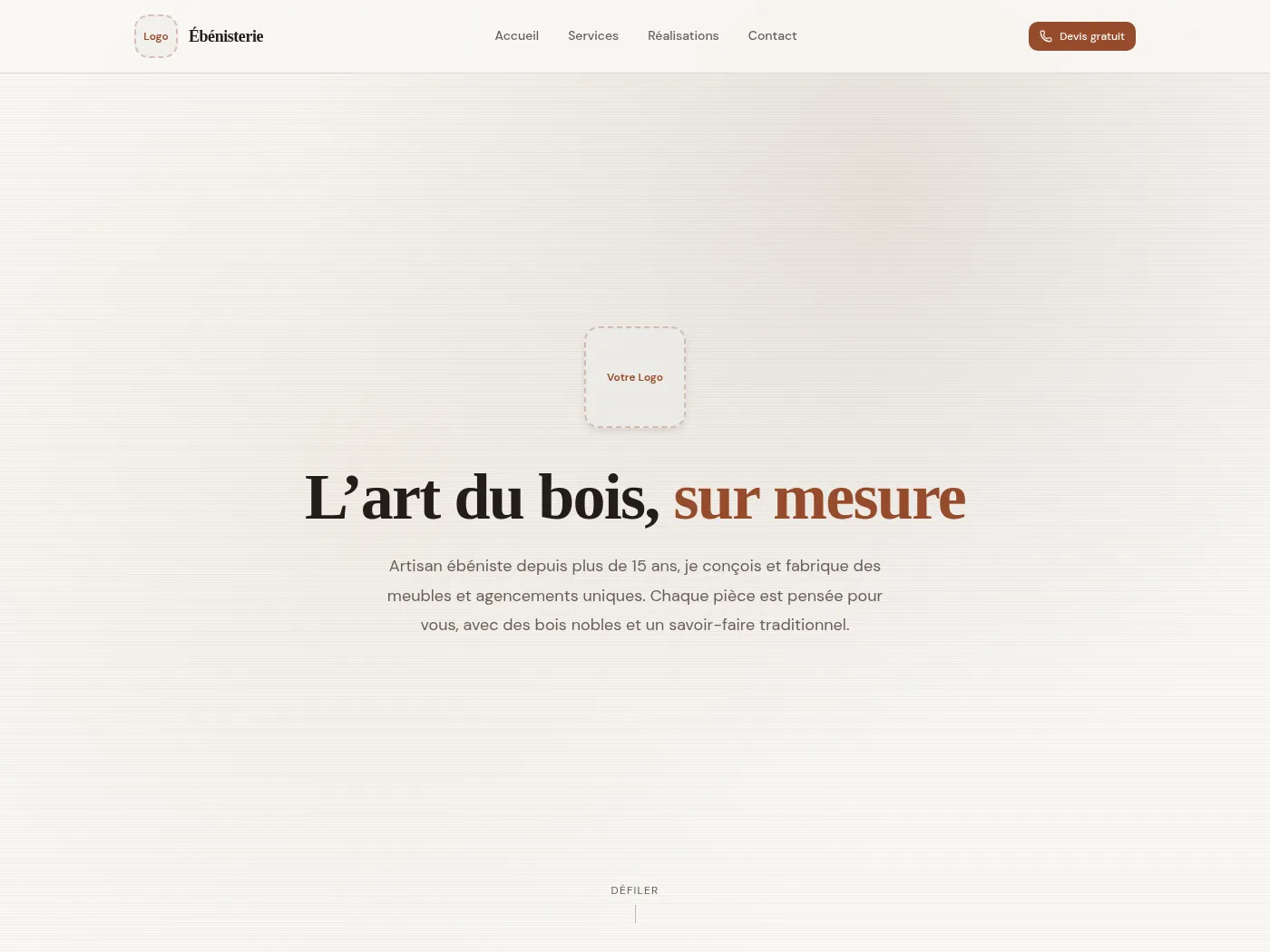 Ebénisterie Connectée
