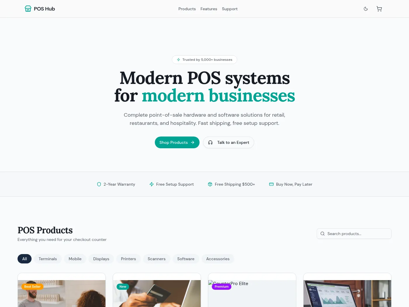 POS E-Commerce Hub