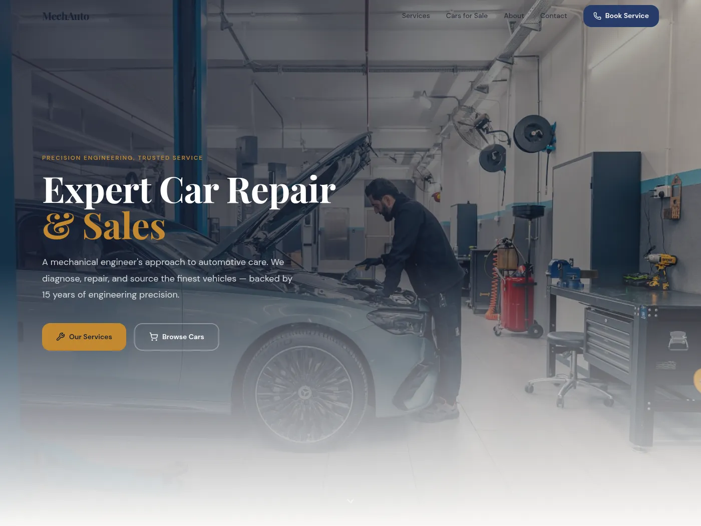 MechAuto Web Hub