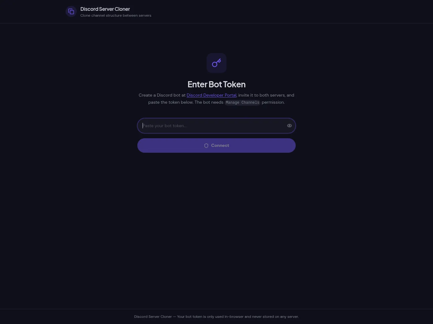 Discord Server Cloner