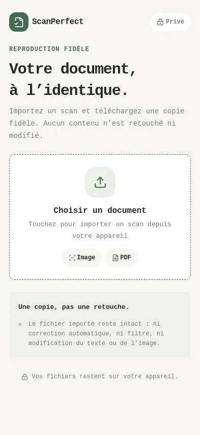 ScanPerfect Mobile
