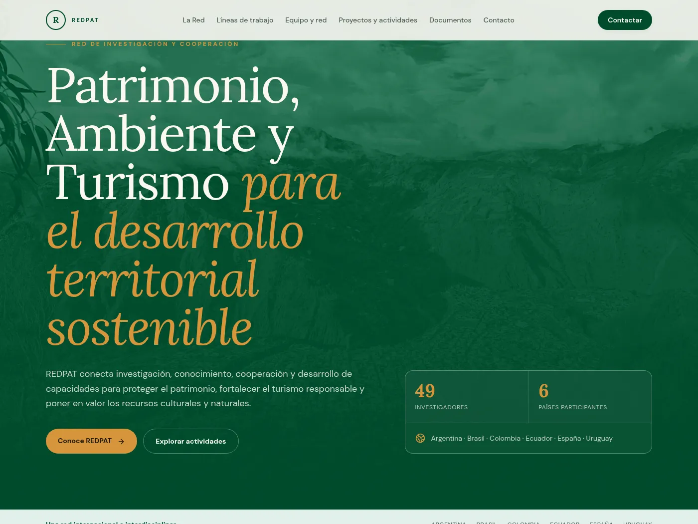 REDPAT Institutional Website