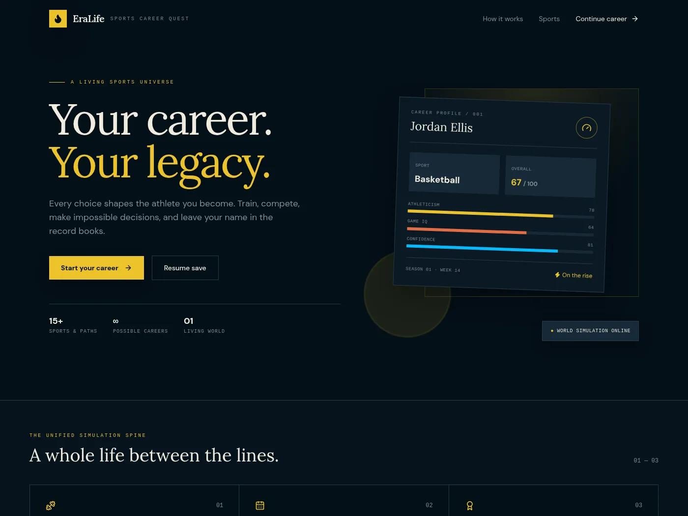 Sports Career Quest