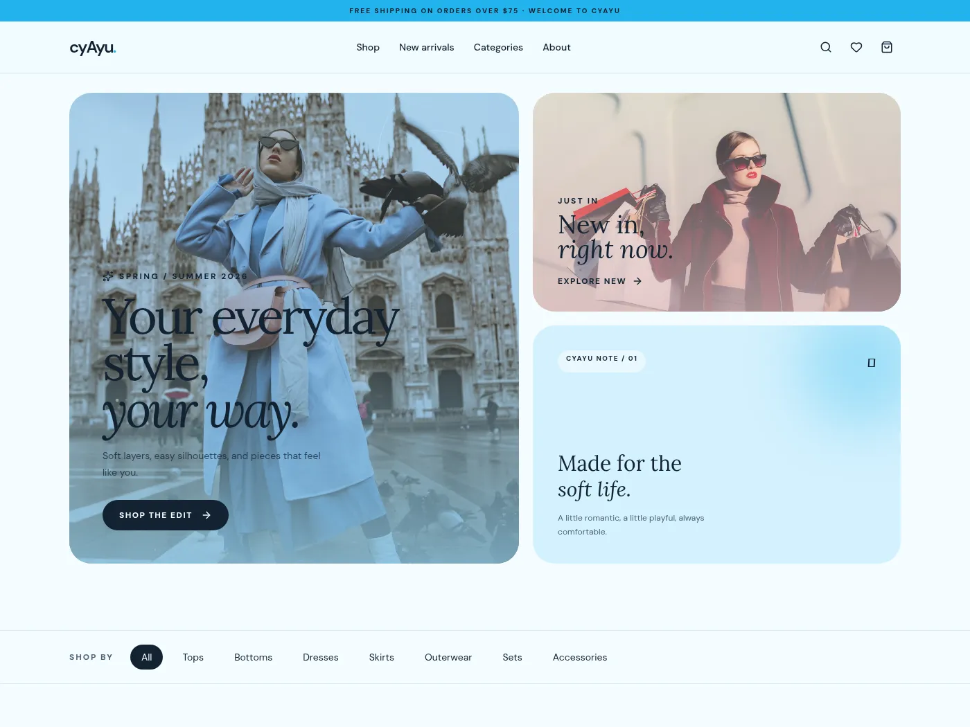 cyAyu Fashion Store